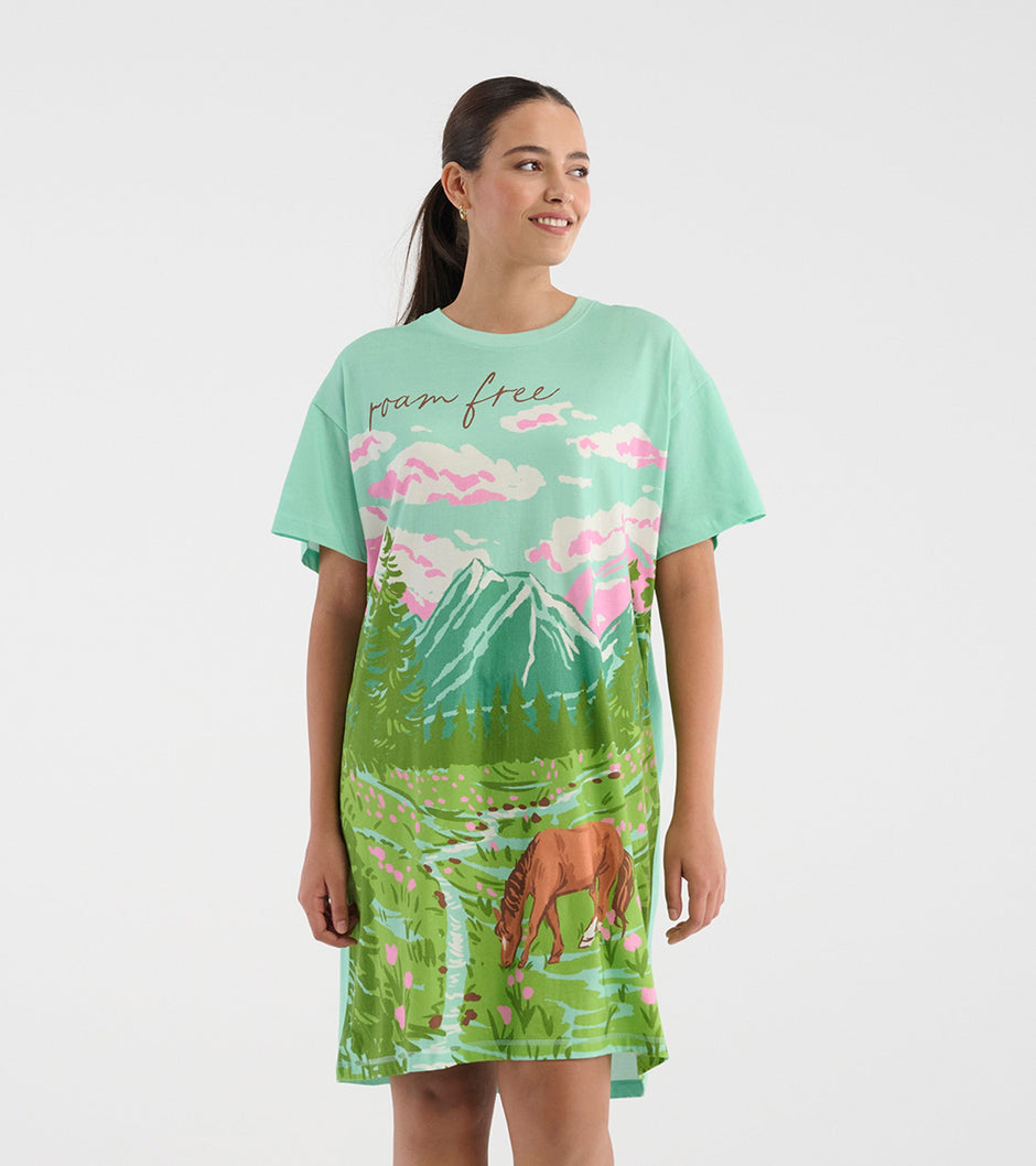 Womens' Sleepshirts | Little Blue House US